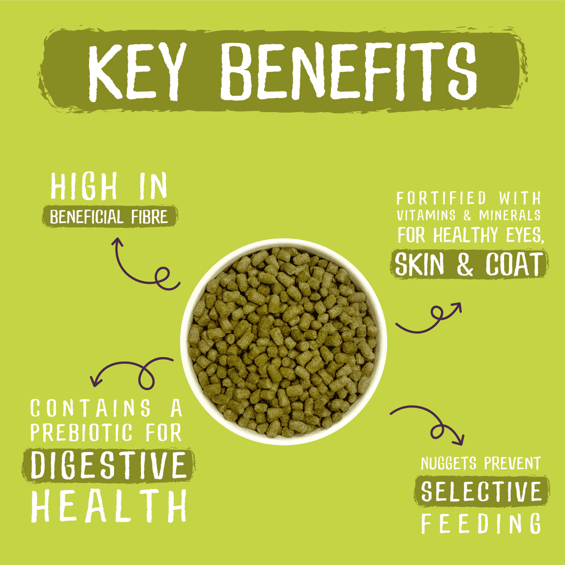 Excel Adult Rabbit Nuggets with Mint | Burgess Pet Care